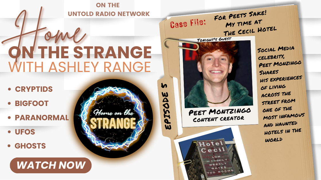 For Peets Sake! With Peet Montzingo and the Cecil Hotel | Home On the ...