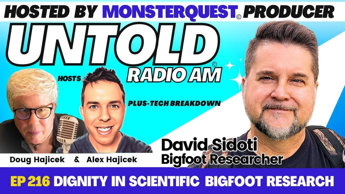 Dignity In Bigfoot Research with Bigfoot Researcher David Sidoti | Unt ...